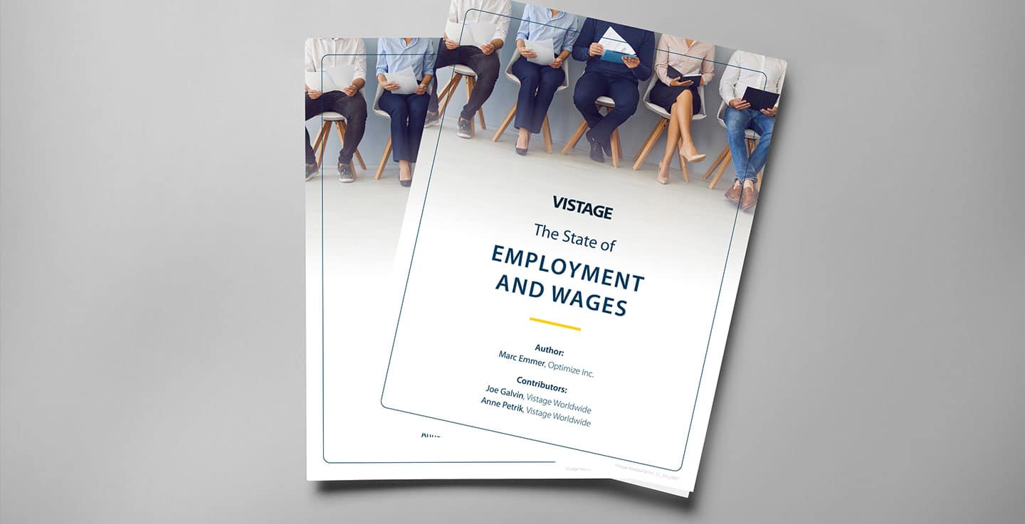 The State of Employment and Wages - PDF Form| Vistage