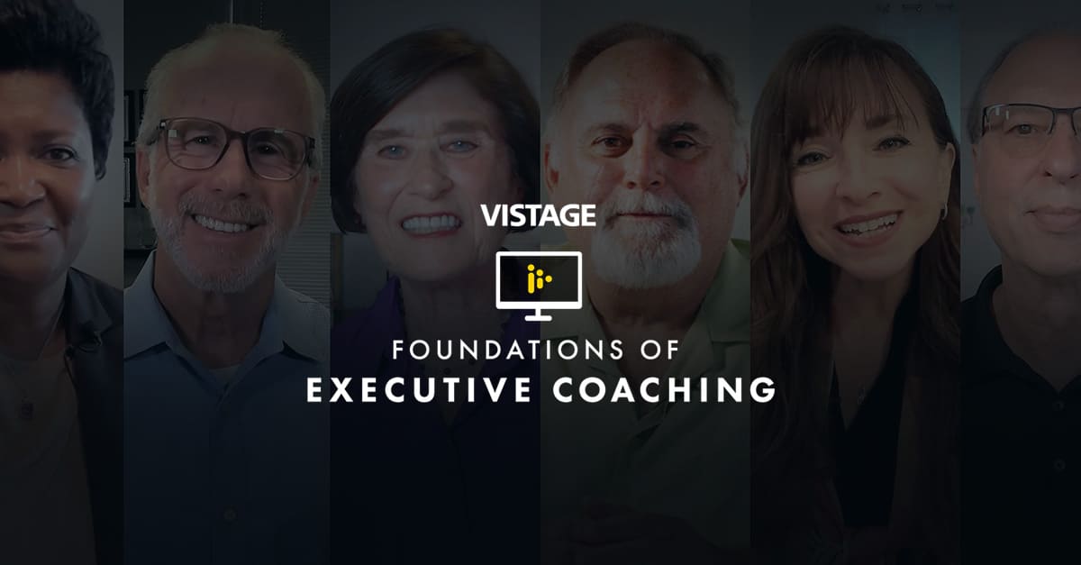 Foundations of Executive Coaching Course | Vistage